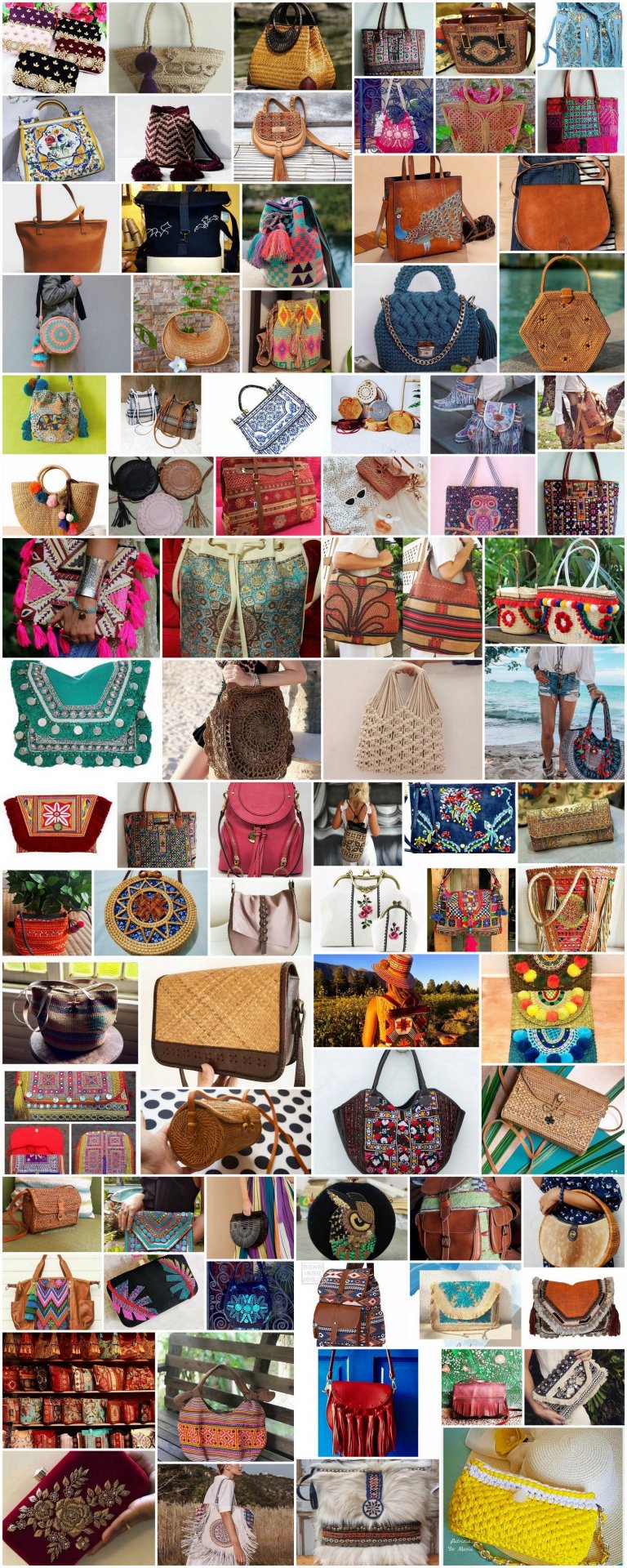Ideal Ideas for Boho Style Bags and Purses | Hippie Boho Gypsy