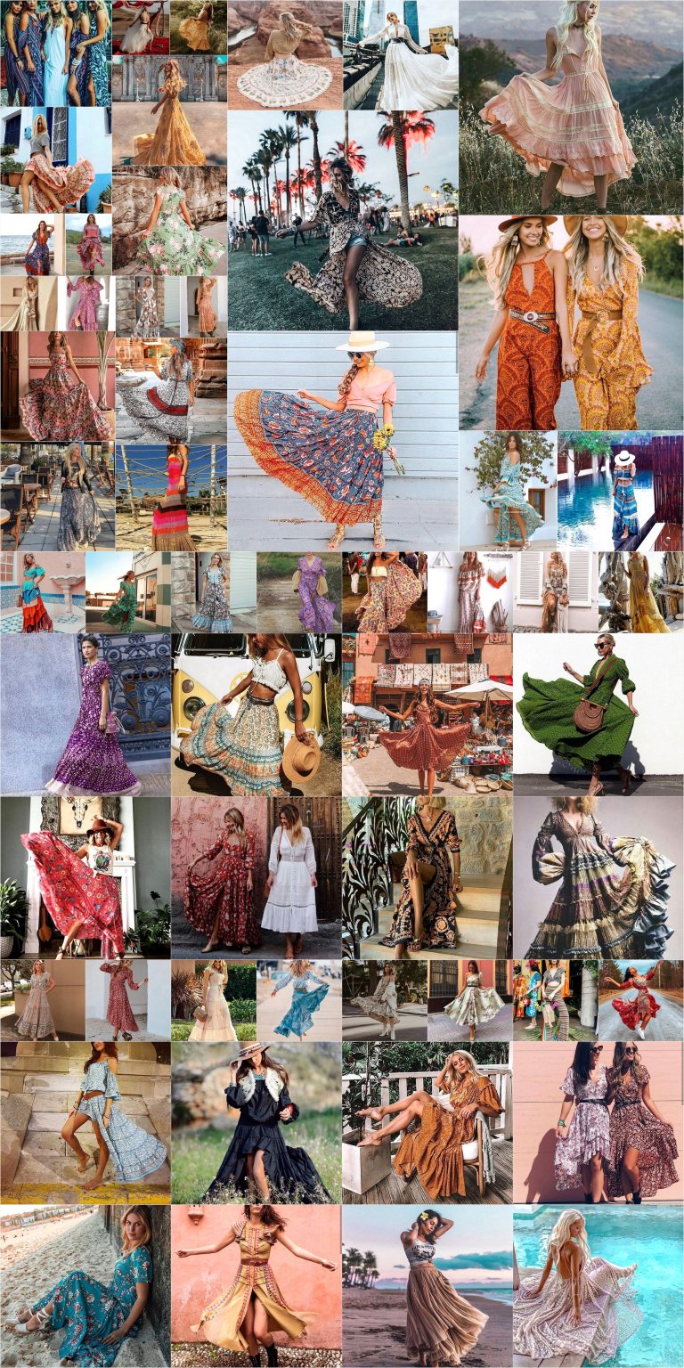 Stunning Boho Clothing and Dressing Ideas | Hippie Boho Gypsy