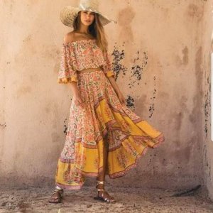 Trendy Bohemian Frock Dressing Ideas | Hippie Boho Gypsy