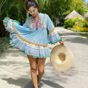 Trendy Bohemian Frock Dressing Ideas | Hippie Boho Gypsy