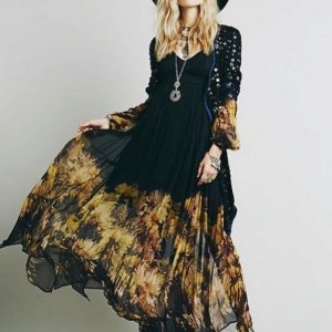 Trendy Bohemian Frock Dressing Ideas | Hippie Boho Gypsy